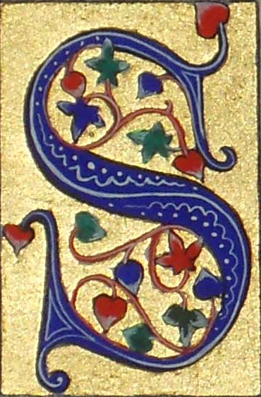 L'art en Lumière: Lettrines