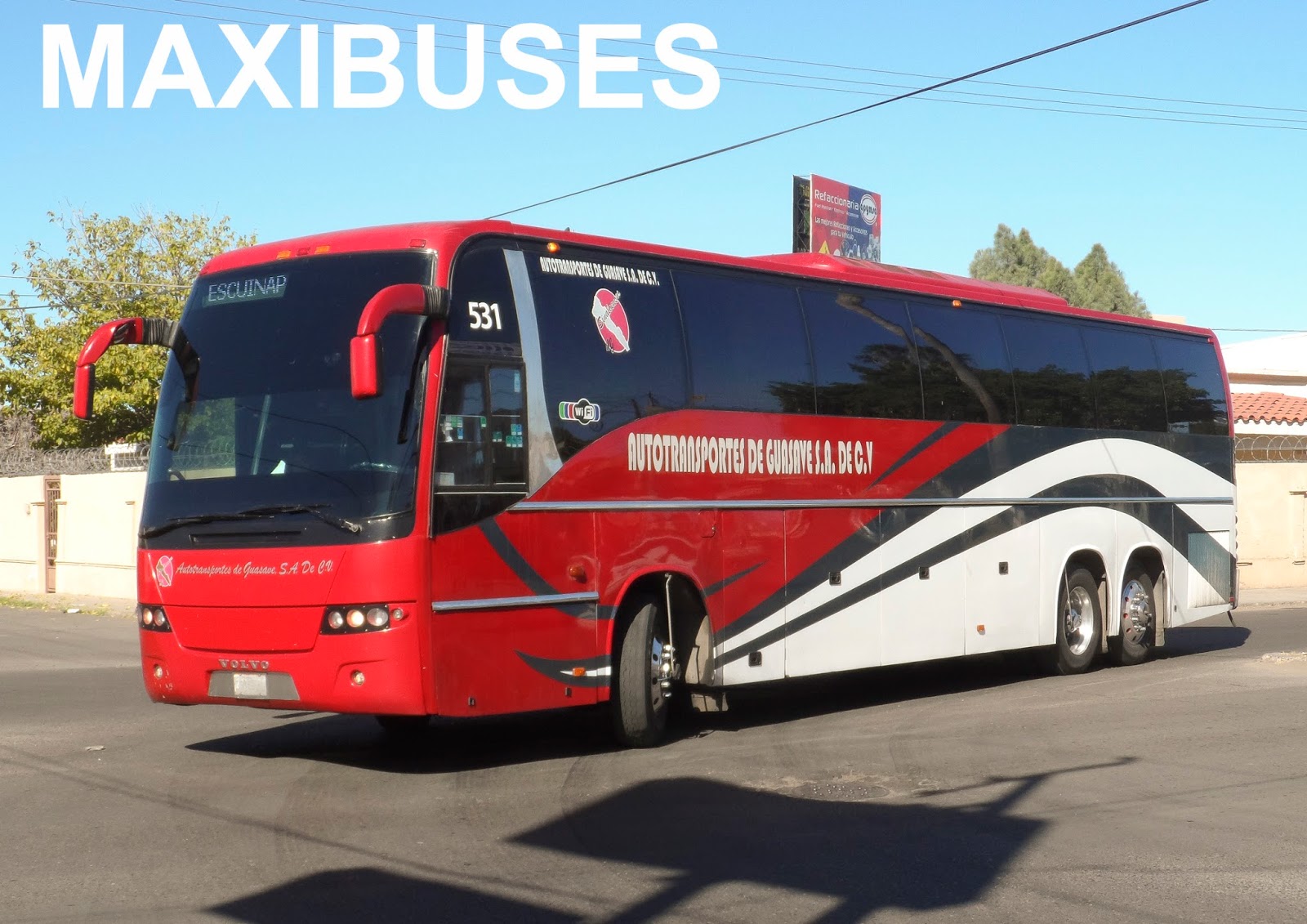 MAXIBUSES: AUTOTRANSPORTES DE GUASAVE