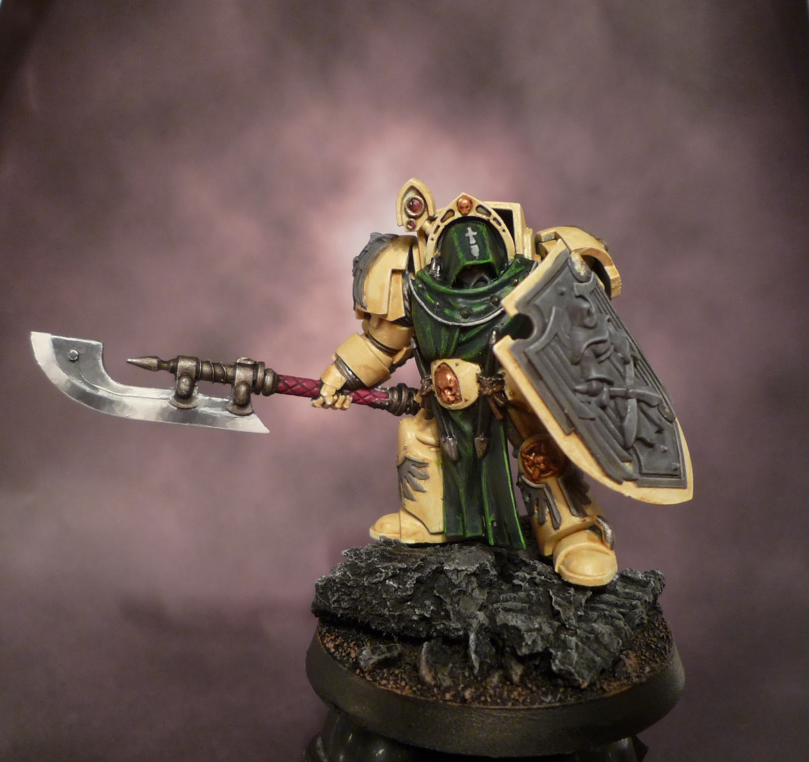 Hard-Edge Painting: Deathwing Knights Part 1