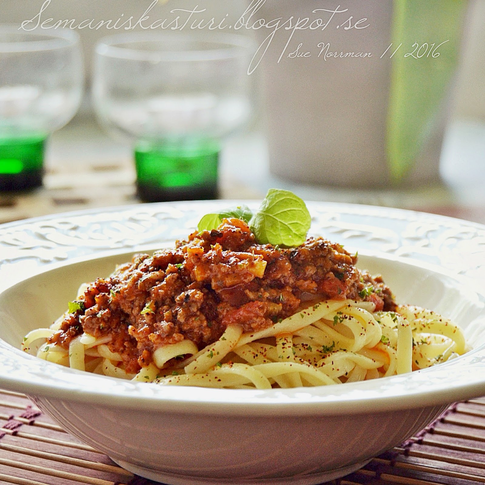 SPAGHETTI MARINARA ~ Swesia's Journey