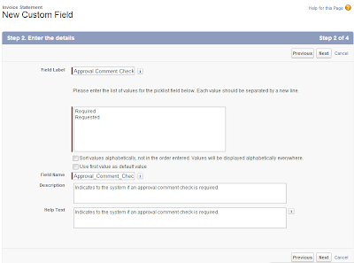 The Christopher Alun Lewis Blog: Making all approval comments mandatory ...