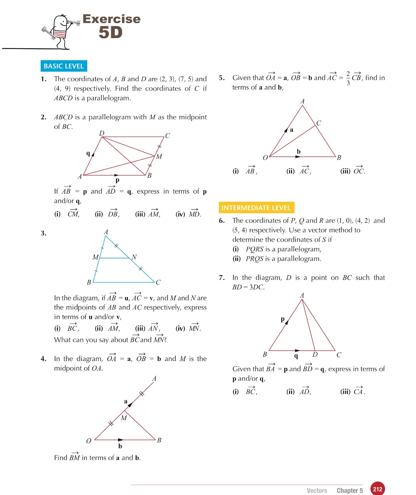 Mathecine: ANSWER KEY: WORKSHEET 5D VECTORS IN 2 DIMENSIONS