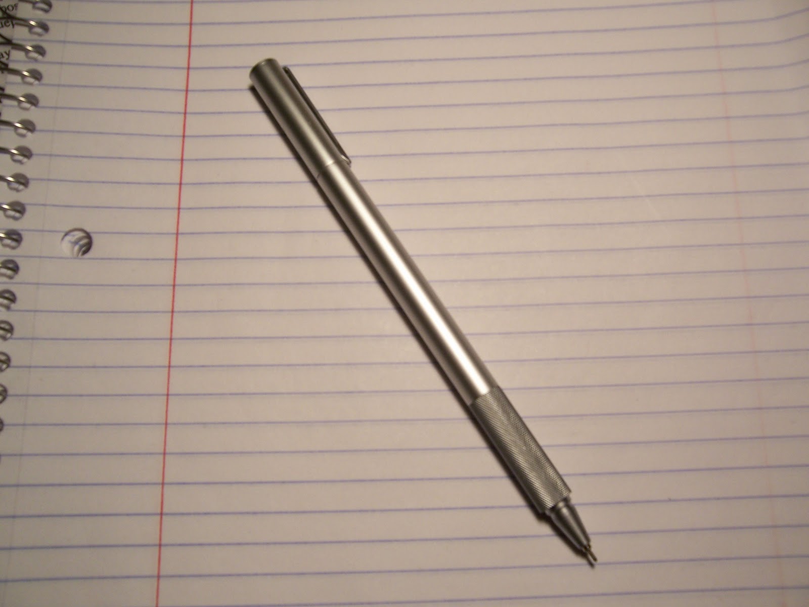 Multi Pen Dimensions: Muji Aluminum Ballpoint Pen 0.7mm