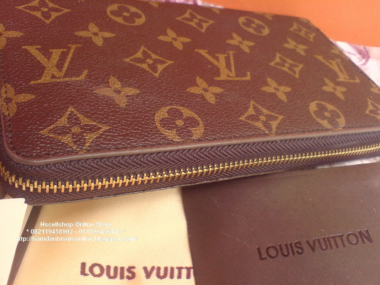 Dompet Louis Vuitton LV Import Kode DLV18 | hscellshop