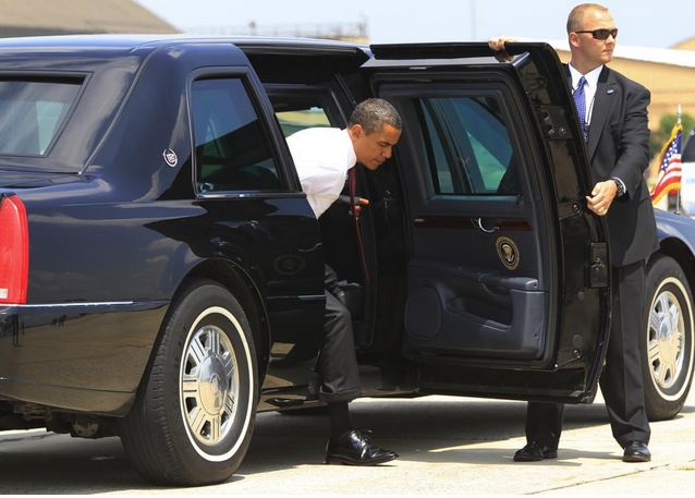 Look Inside The US President Car (Cadillac One Limo) in Dar es Salaam ...