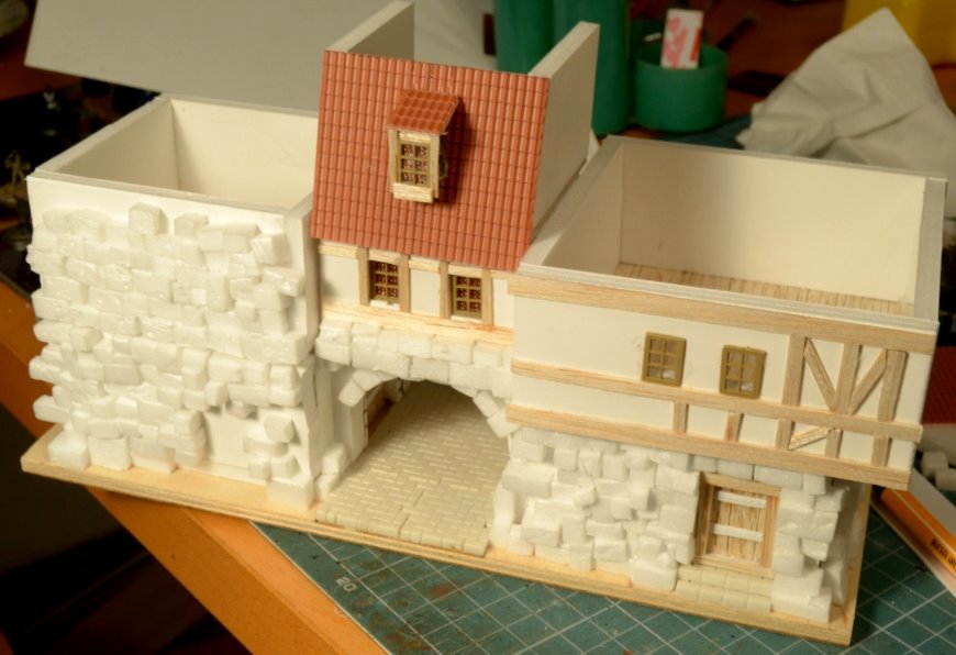 Multiverse 15: 15mm Mordheim/Warhammer style building WIP