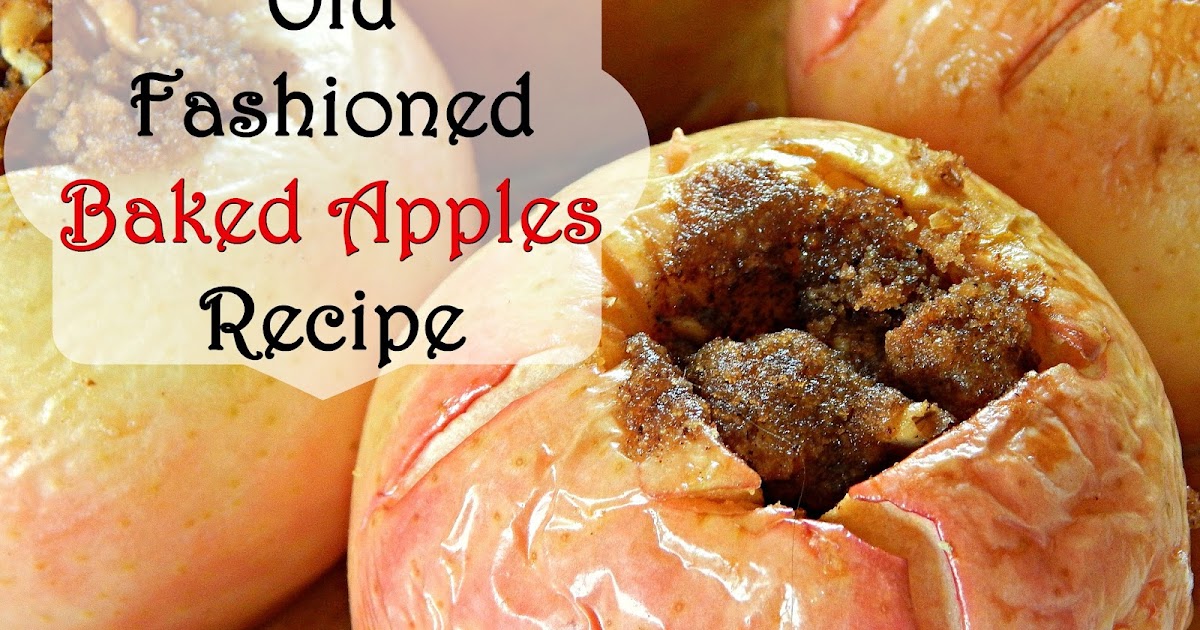 Old Fashioned Baked Apples Recipe - Proverbs 31 Homestead