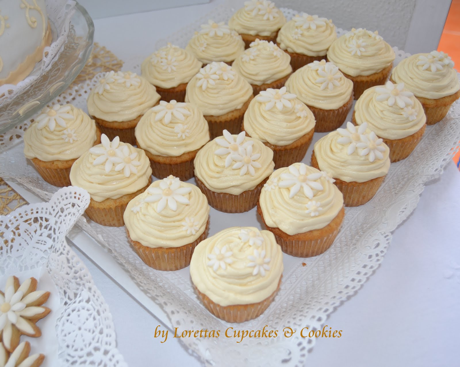 Lorettas Cupcakes & Cookies: "Sweet Table" o Mesa Dulce...Blanco todo ...