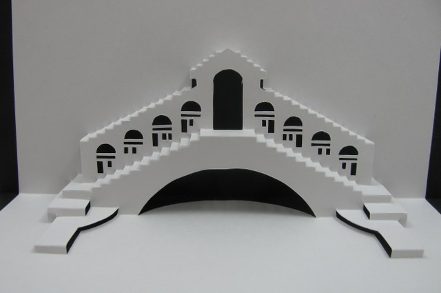 New paper composition: KIRIGAMI ARCHITECTURE