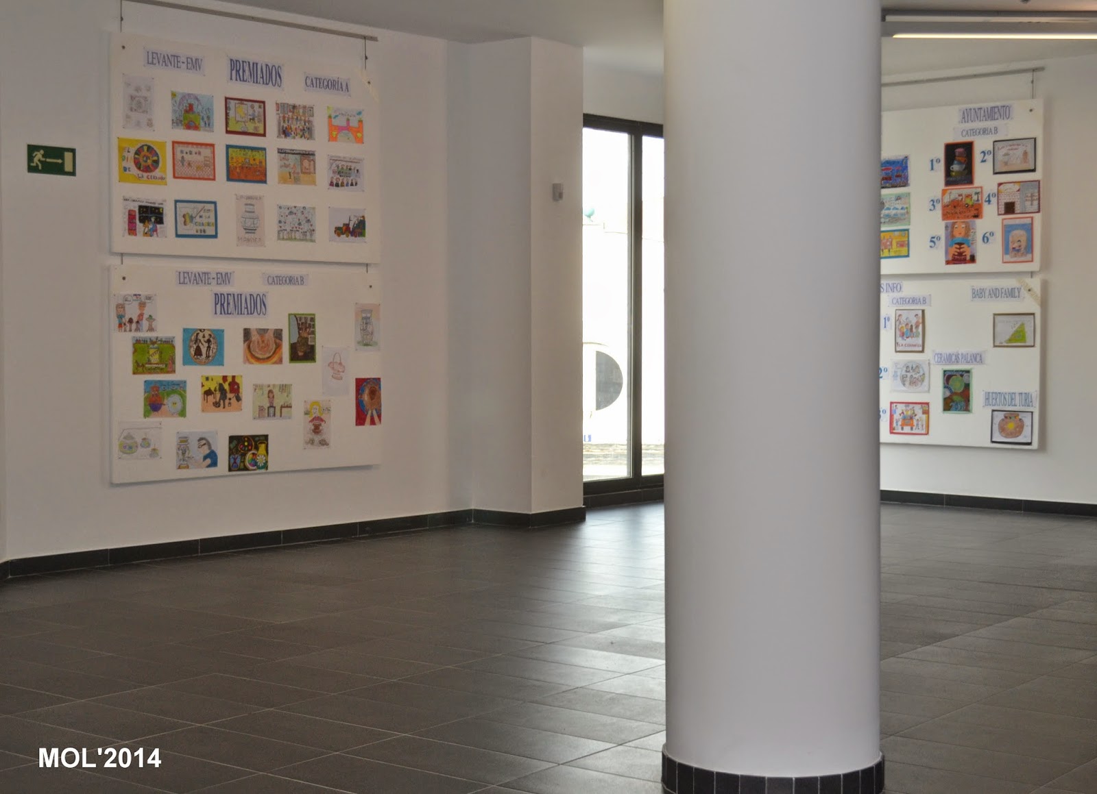 EXPOSICIÓN DE DIBUJOS SOBRE LA CERÁMICA DE MANISES - MOL