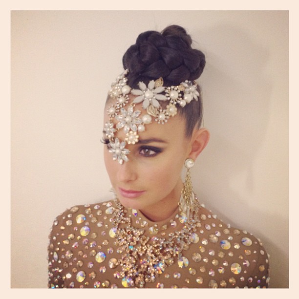 Bree Robertson: Lots of sparkles!