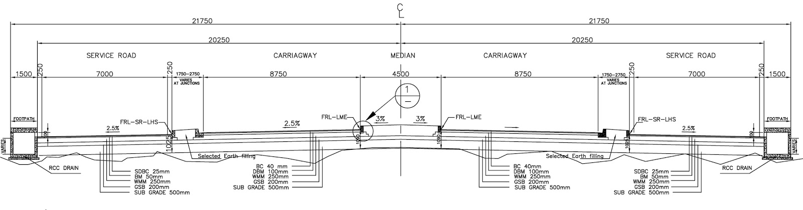 Street Section Sketch