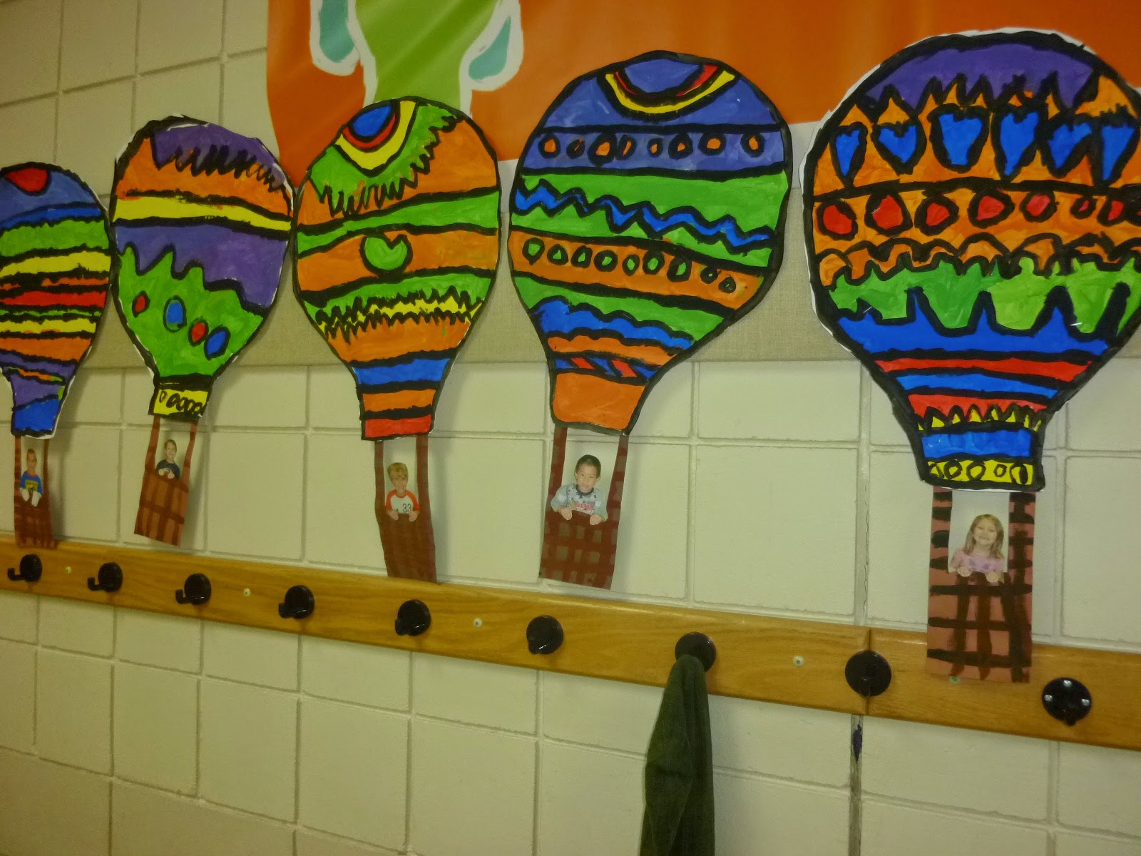 Mrs. Werner's Art Room: 1st Grade Hot Air Balloons