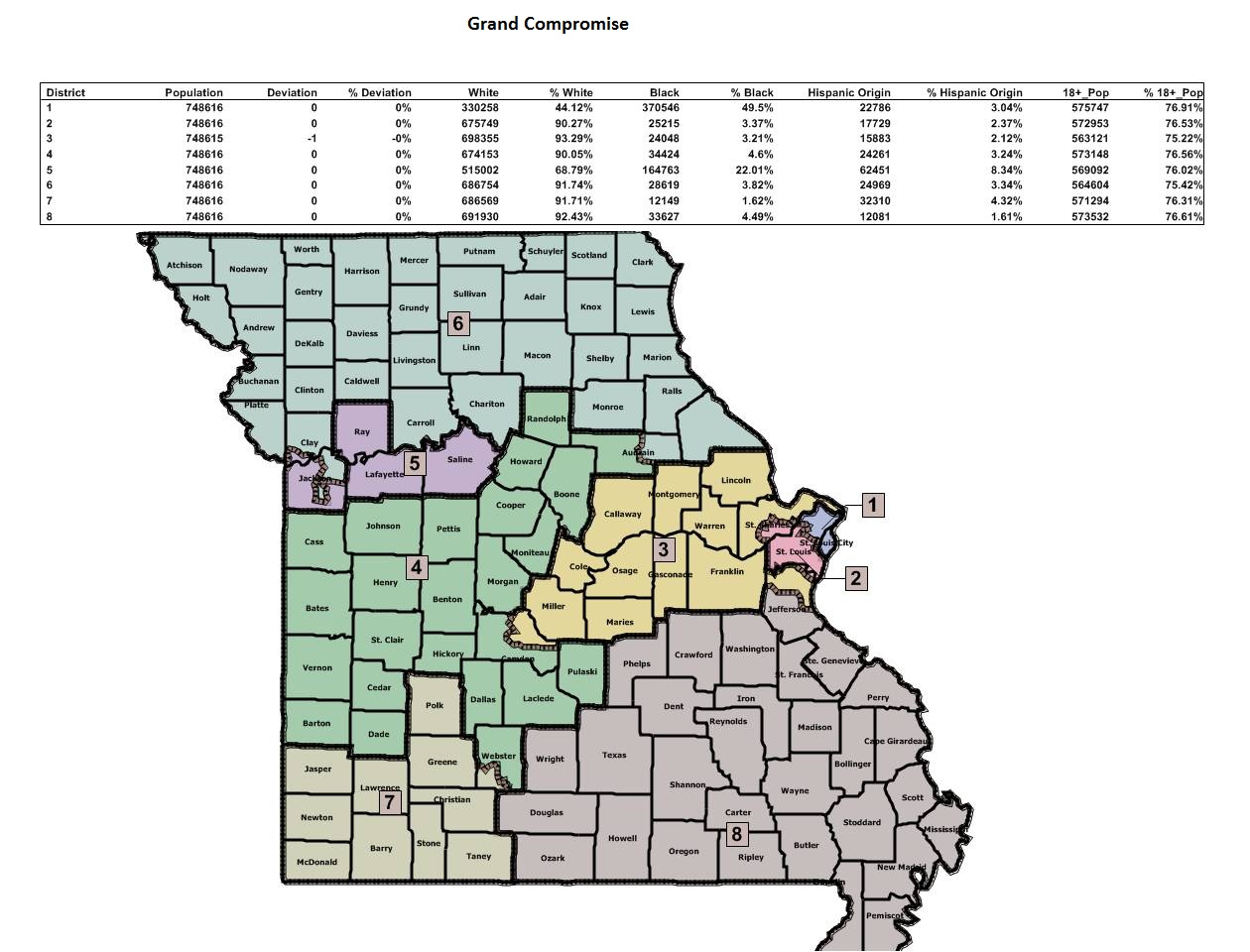 What Are The Congressional Districts In Missouri at Benjamin Mott blog