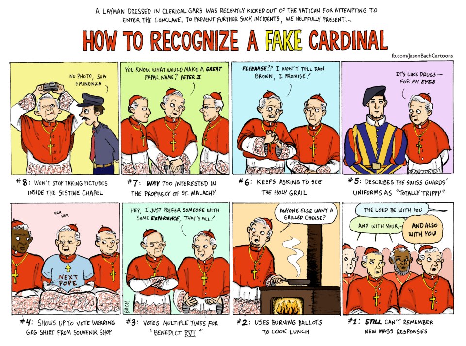 How to recognise a fake Cardinal