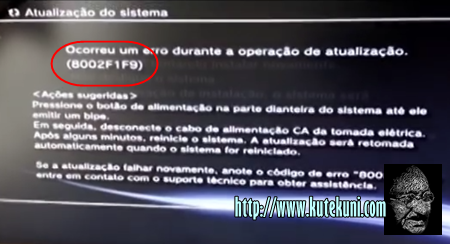 [PS3 - TUTORIAL] CARA MEMPERBAIKI ERROR CODE 8002F1F9 ~ Tutorial ...