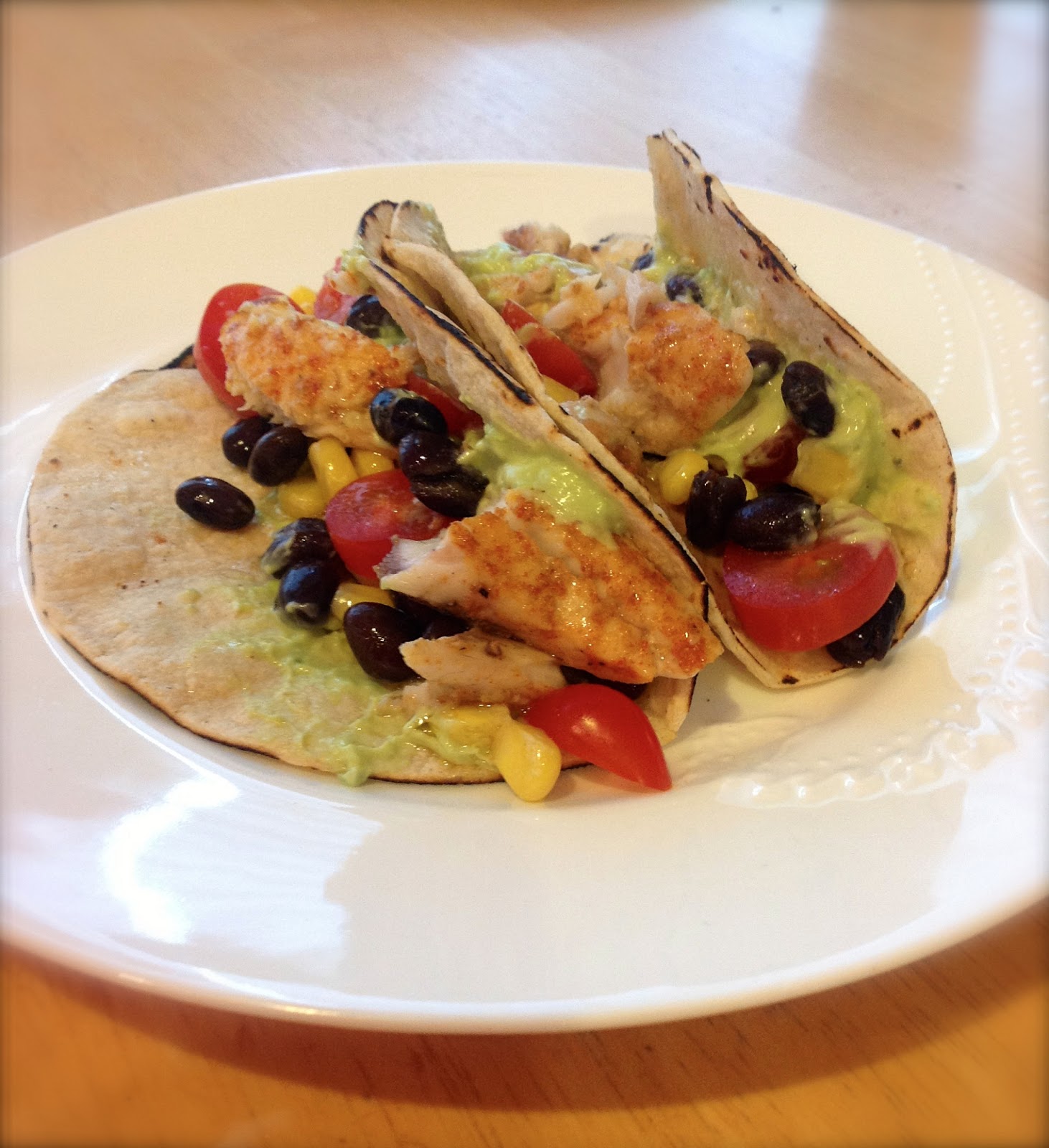 Kelli's Kitchen: Lighter Fish Taco