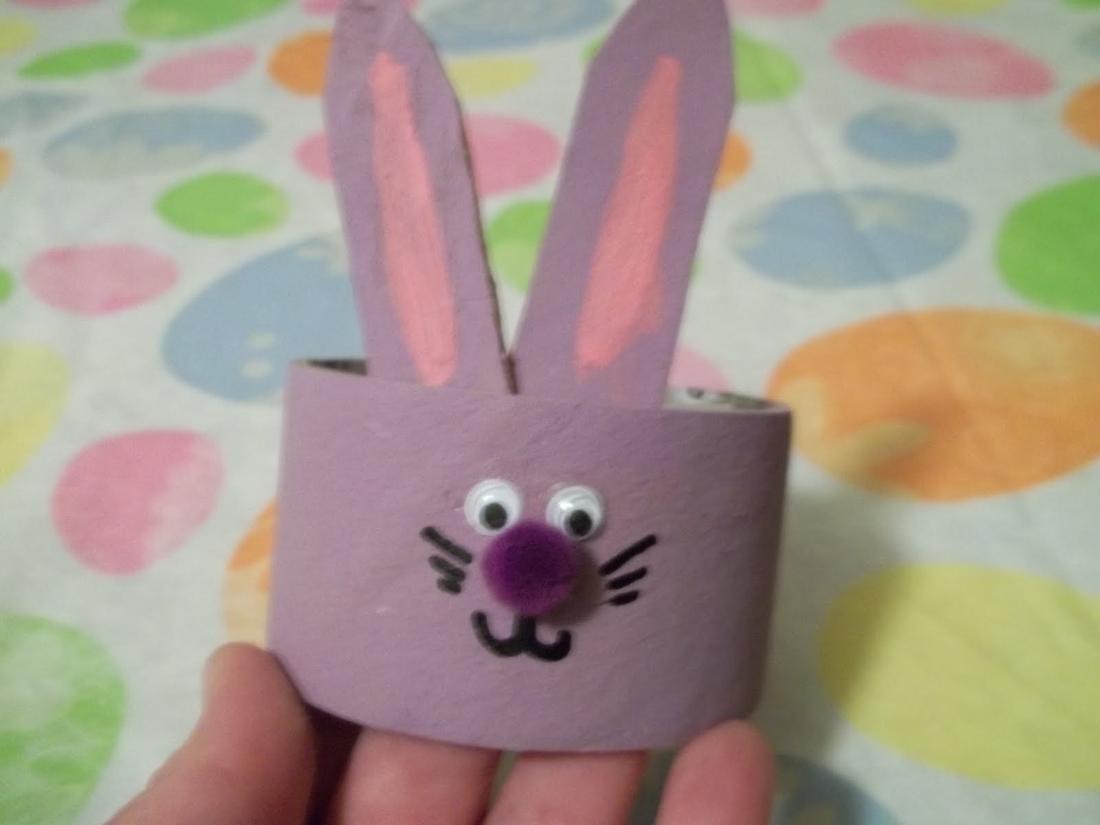 PASS THE PROZAC: Beat Spring Break Boredom: Cardboard Tube Bunny Craft