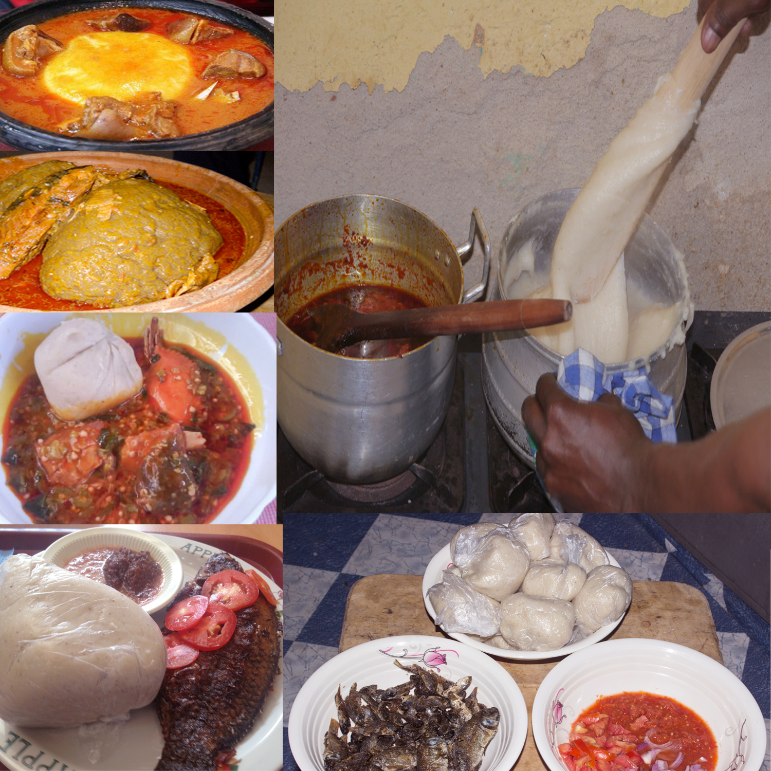 ALL AFRICAN DISHES: GHANA RECIPES (BANKU)