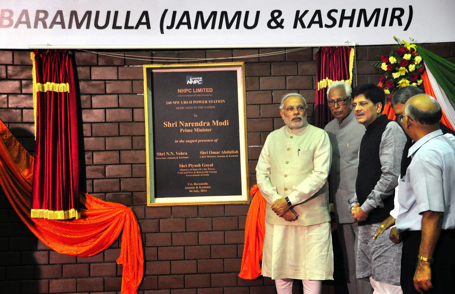 India Public Sector: Prime Minister Modi inaugurates NHPC’s Uri-II ...