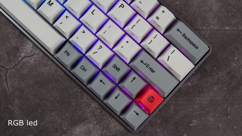 Altkey: 60% Keyboard GH60 GK64 with Aluminum Alloy Case CIY switches