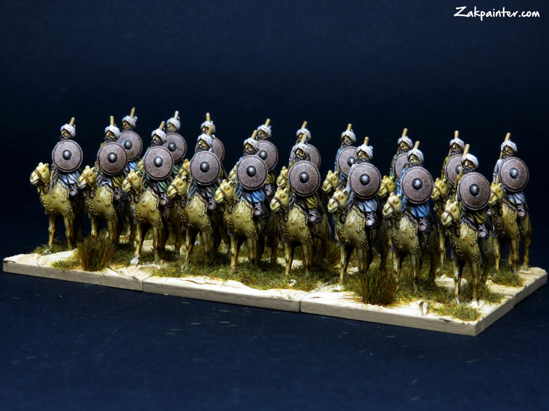 ZakGallery: Painted 15mm CAMEL RIDERS