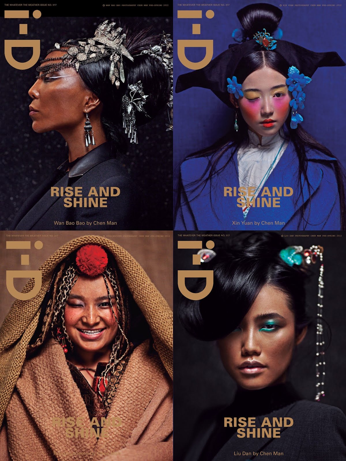 ASIAN MODELS BLOG: MAGAZINE COVERS: (UK) i-D Magazine, Pre-Spring 2012
