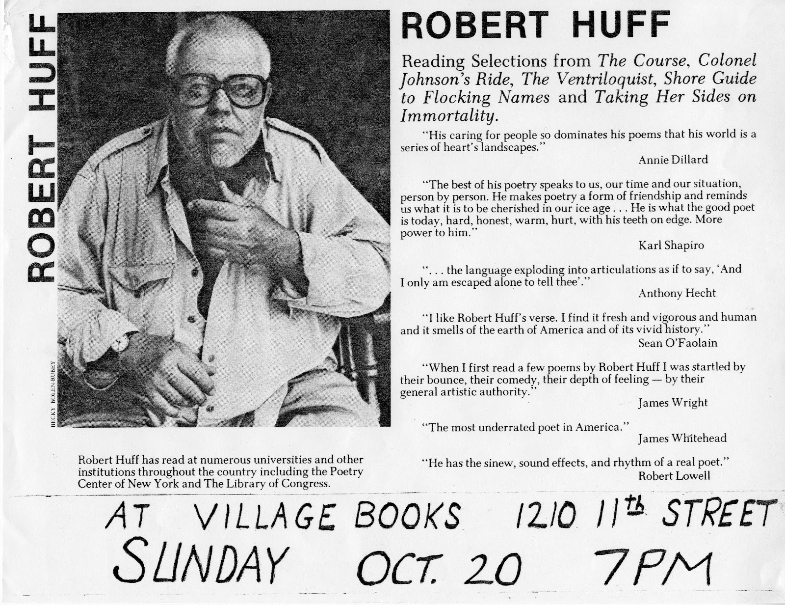 All This Is That: A Memoir of Robert Huff by Lewis Turco