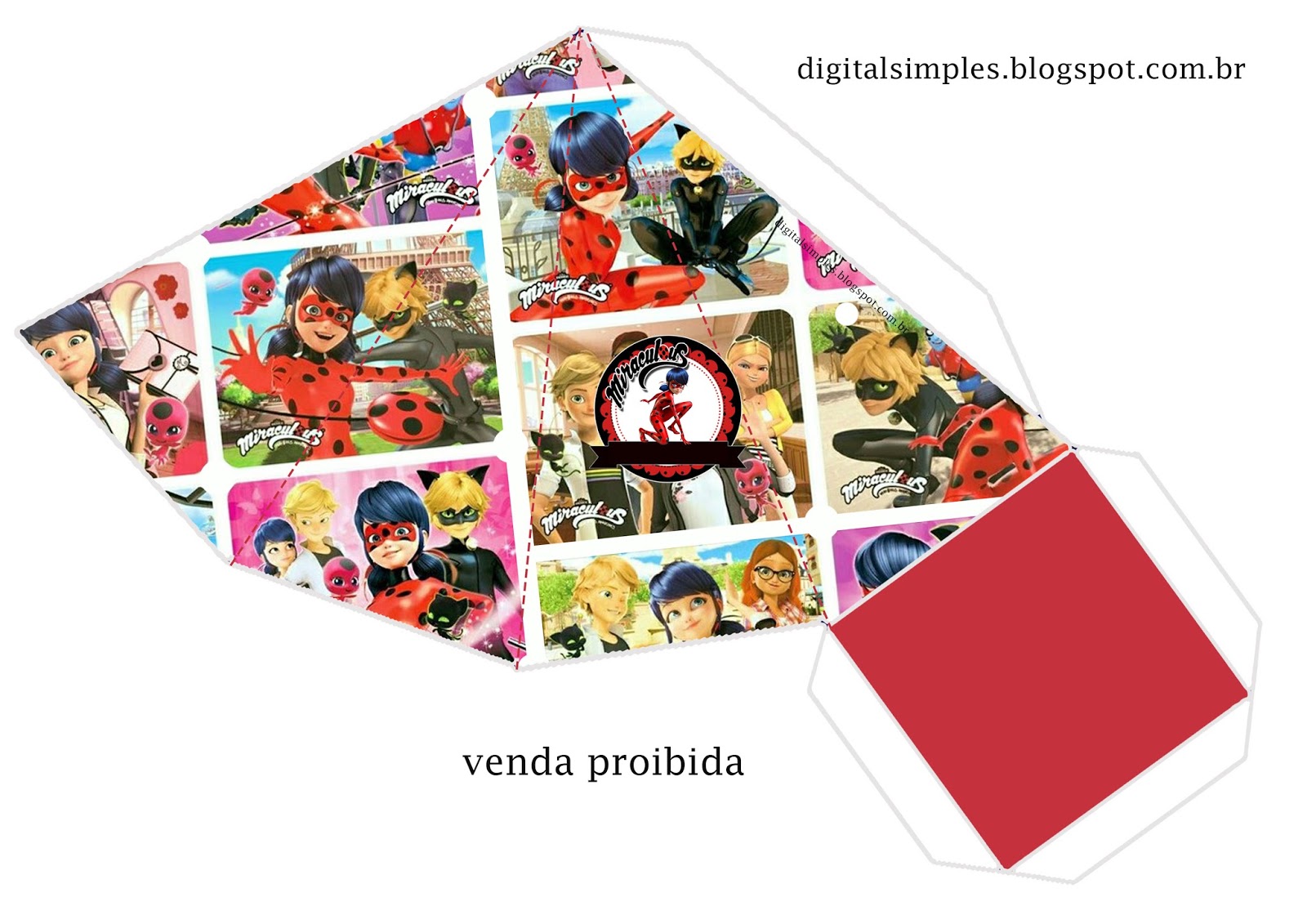 Miraculous Ladybug:Free Printable Boxes. - Oh My Fiesta! in english