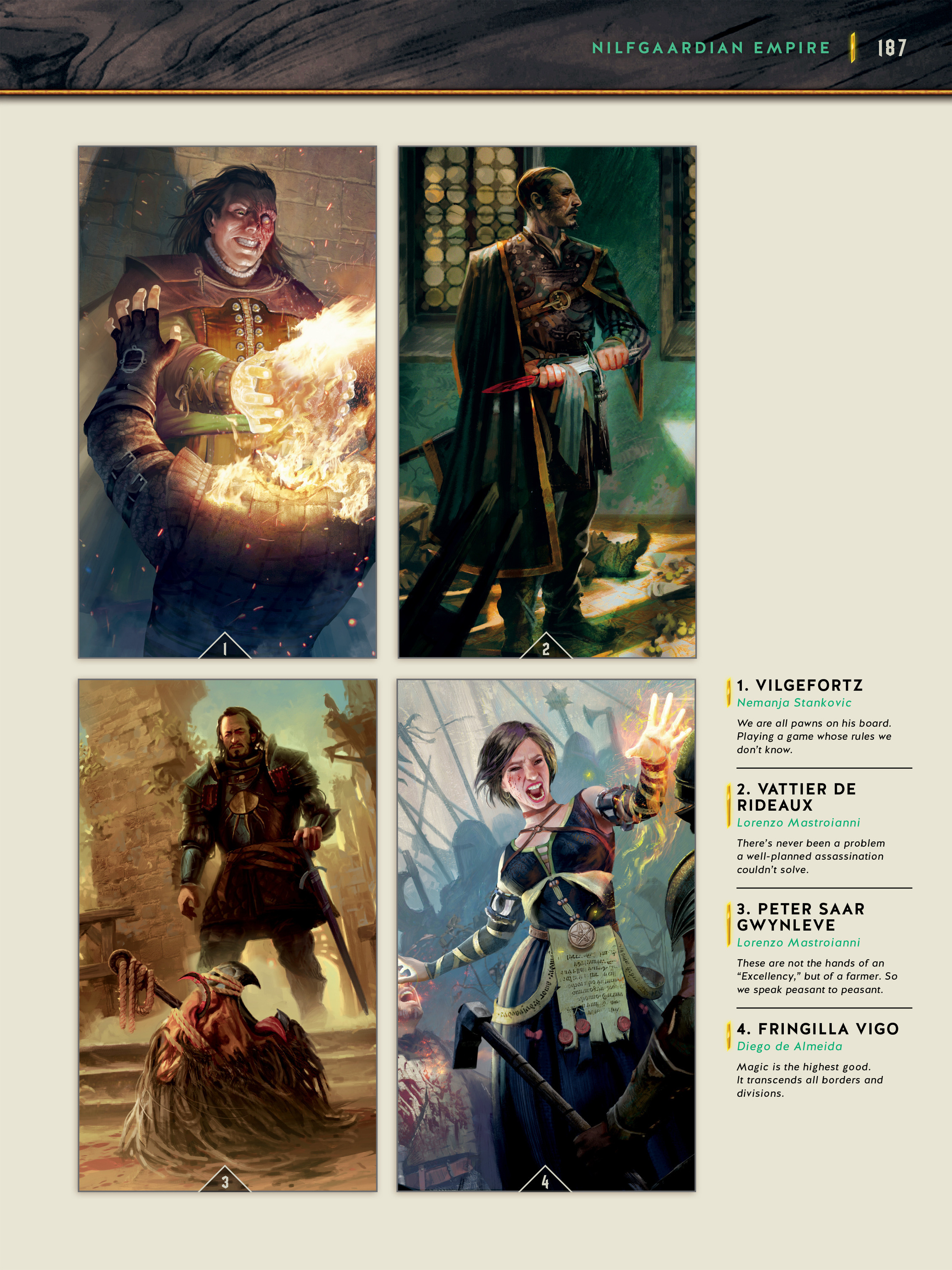 Gwent: Art of the Witcher Card Game TPB (Part 2) | Read All Comics Online