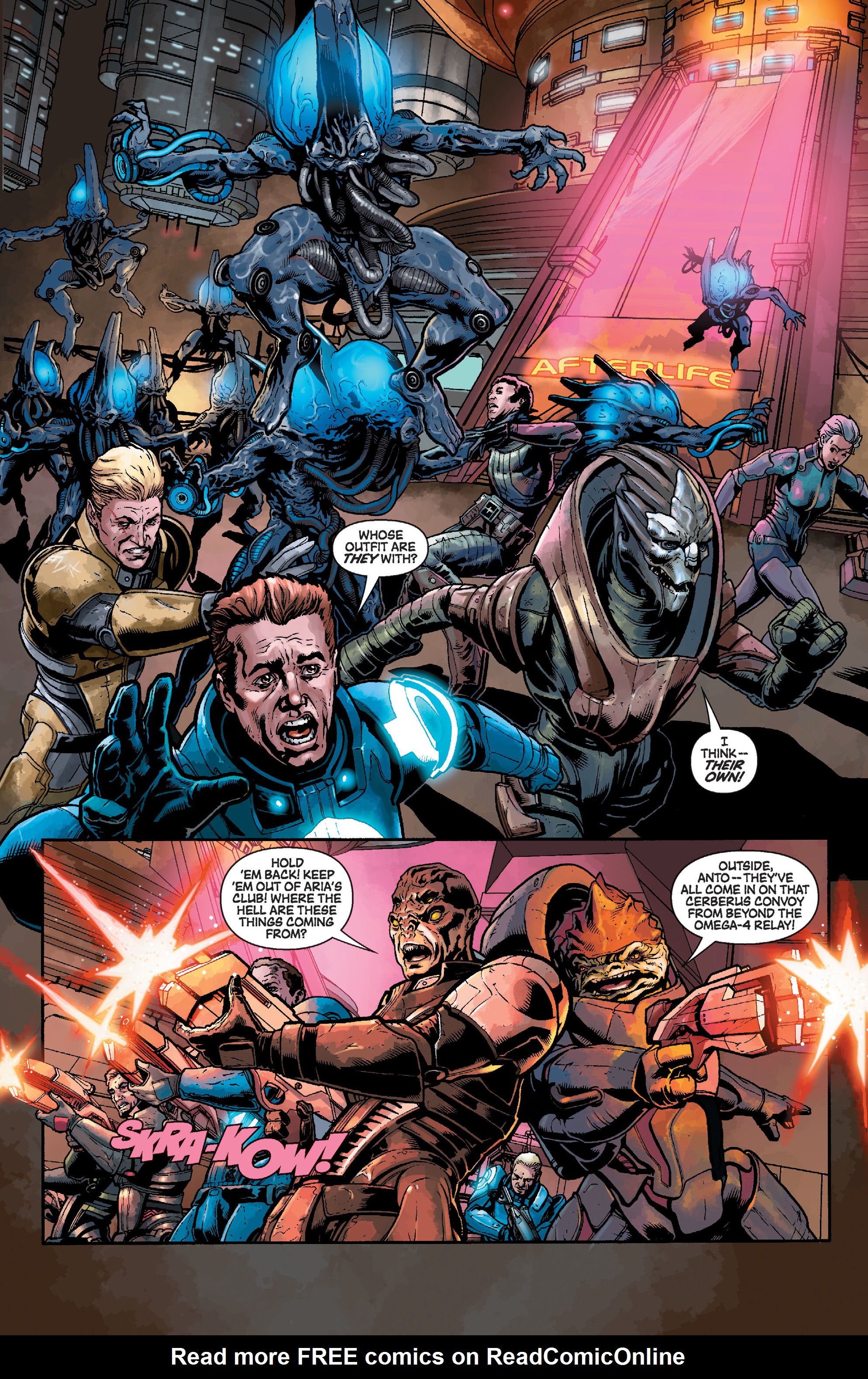 Read online Mass Effect: Invasion comic - Issue # TPB