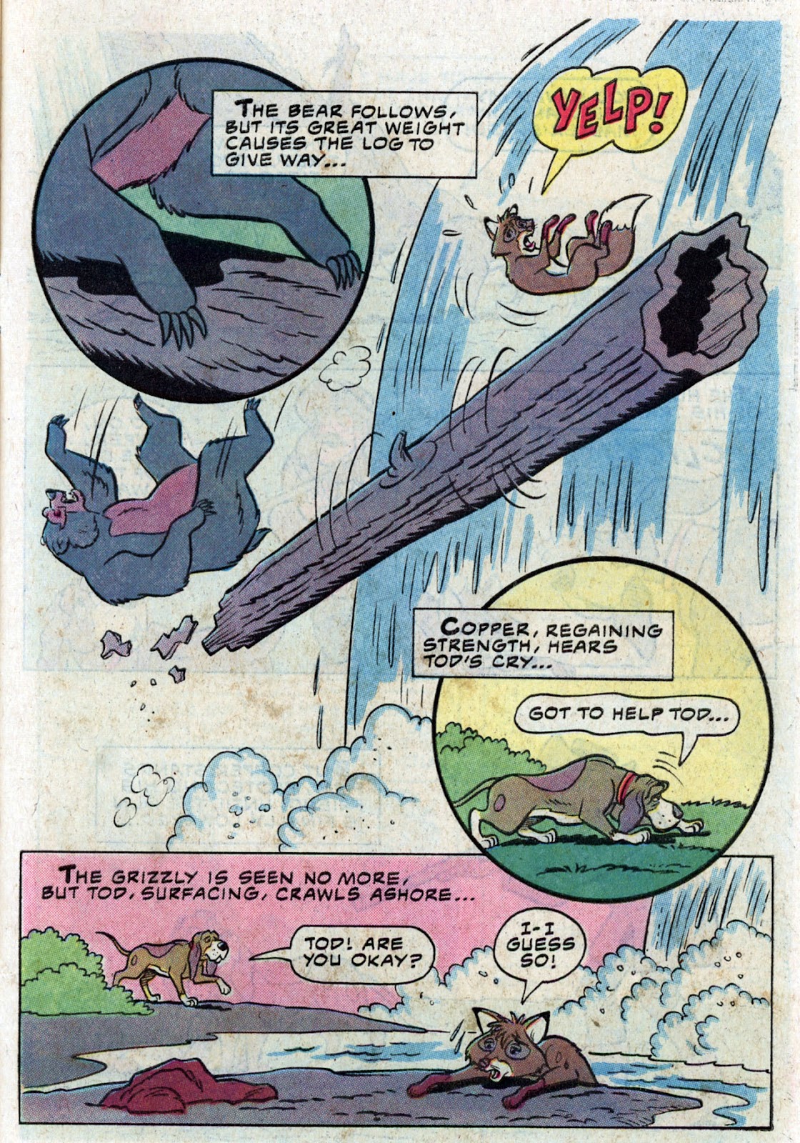 Read online Walt Disney Productions' The Fox and the Hound comic - Issue #2