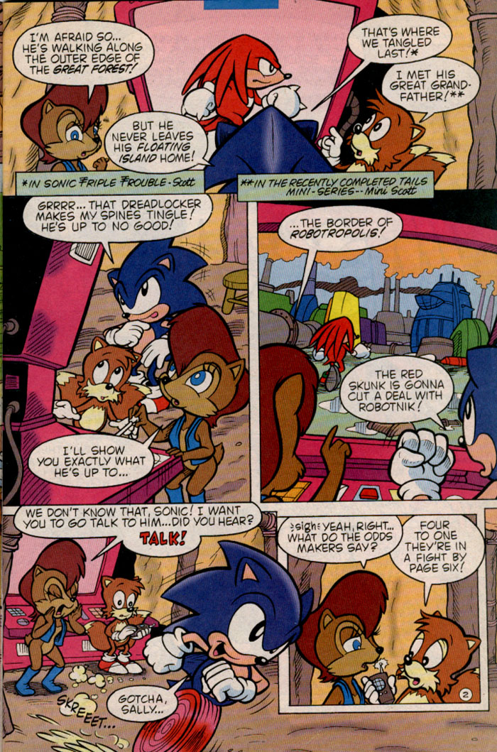 Read online Super Sonic vs. Hyper Knuckles comic - Issue # Full