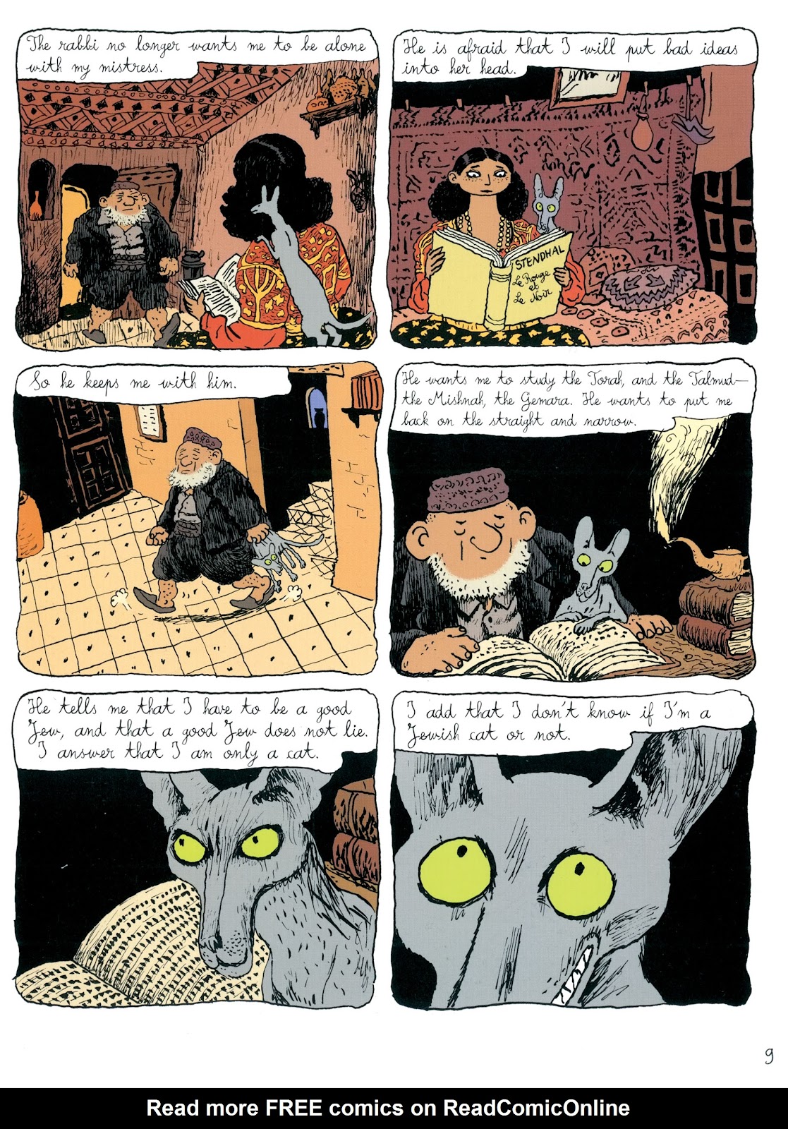 Read online The Rabbi's Cat comic - Issue # TPB 1 (Part 1)
