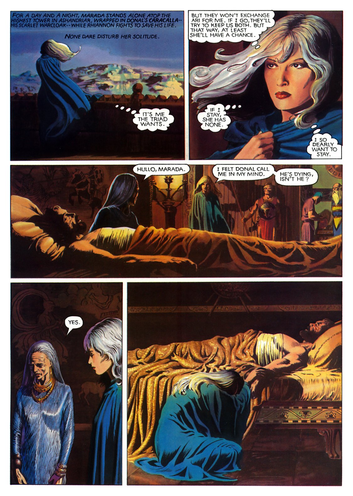 Read online Marvel Graphic Novel comic - Issue #21 - Marada the She-Wolf