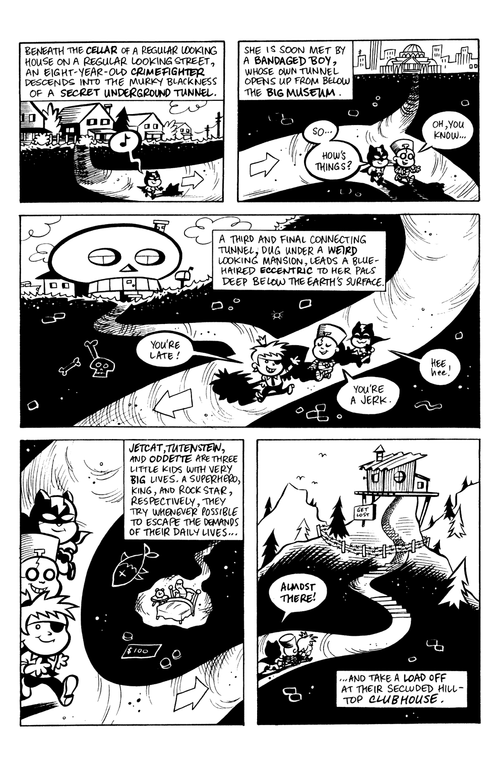 Read online Jetcat Clubhouse comic - Issue #1