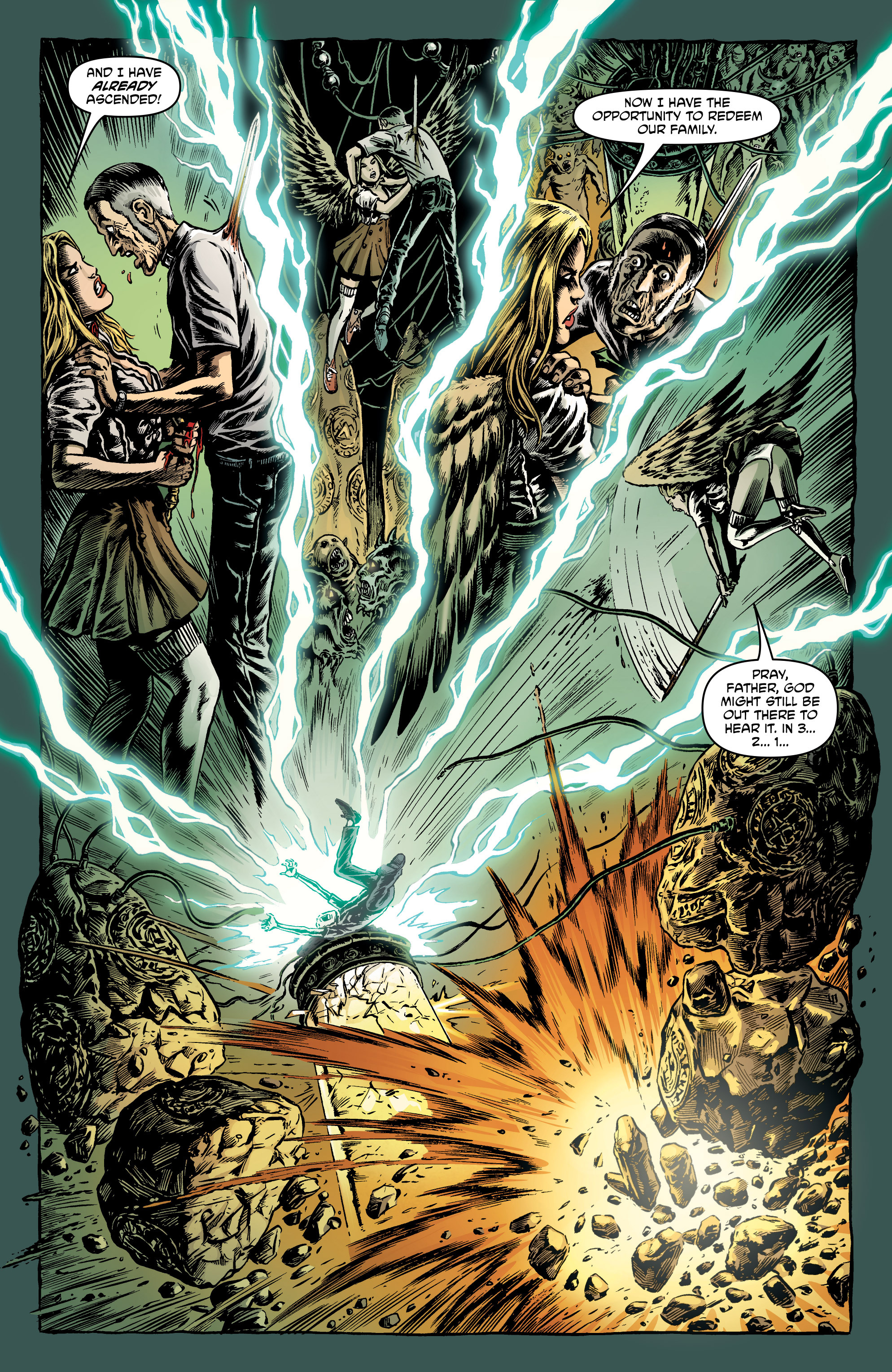 Read online UnHoly comic - Issue #4