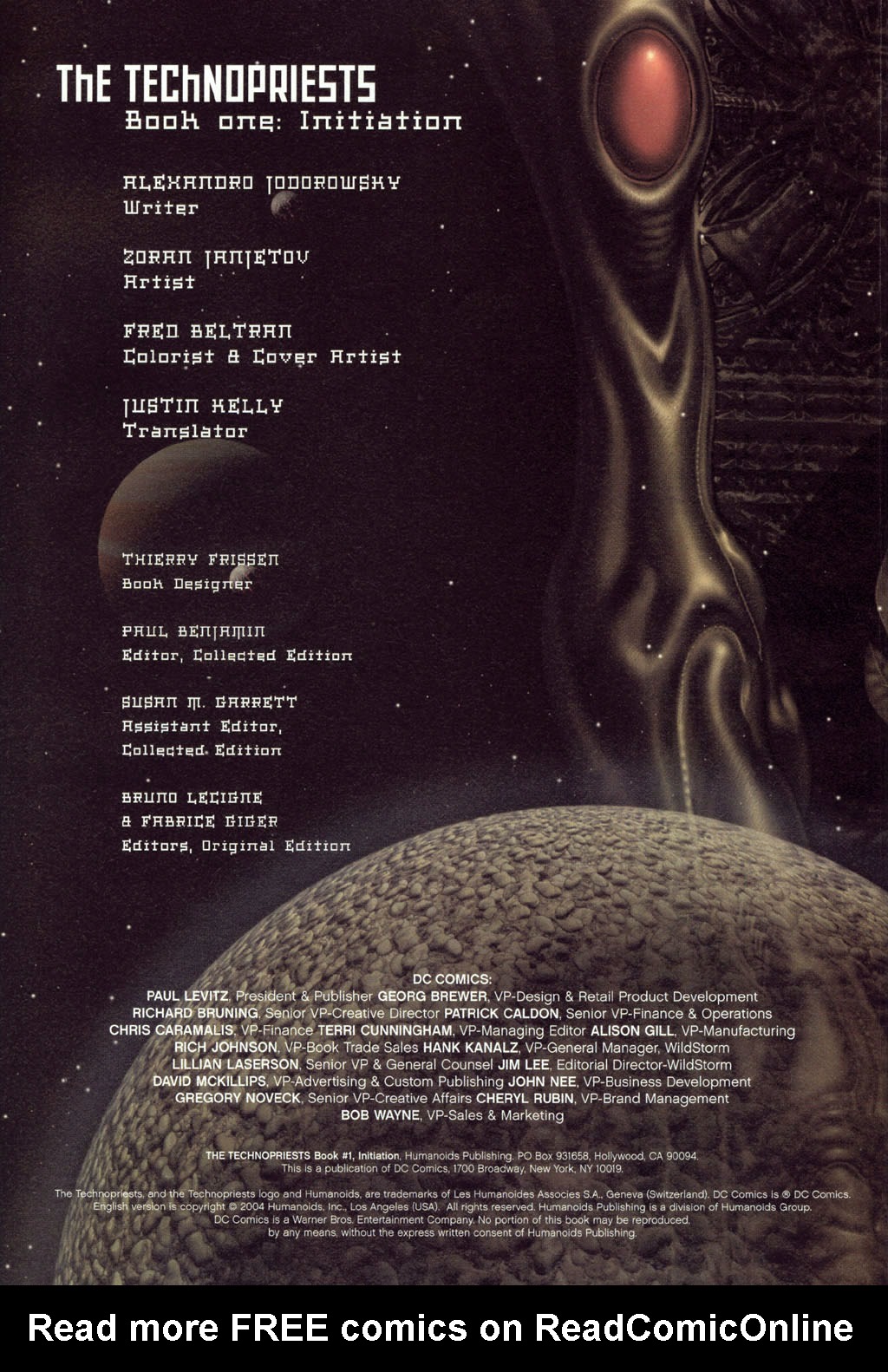 Read online The Technopriests (2004) comic - Issue #1