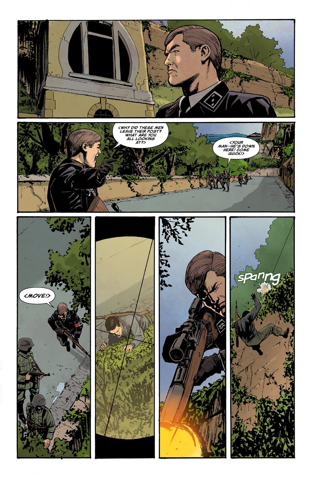 Read online Sniper Elite: Resistance comic - Issue # TPB
