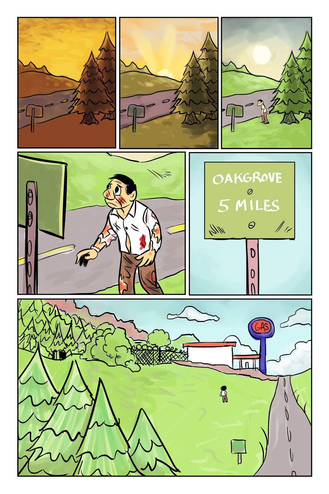 Read online Philip K. Dick's The Hanging Stranger comic - Issue # Full