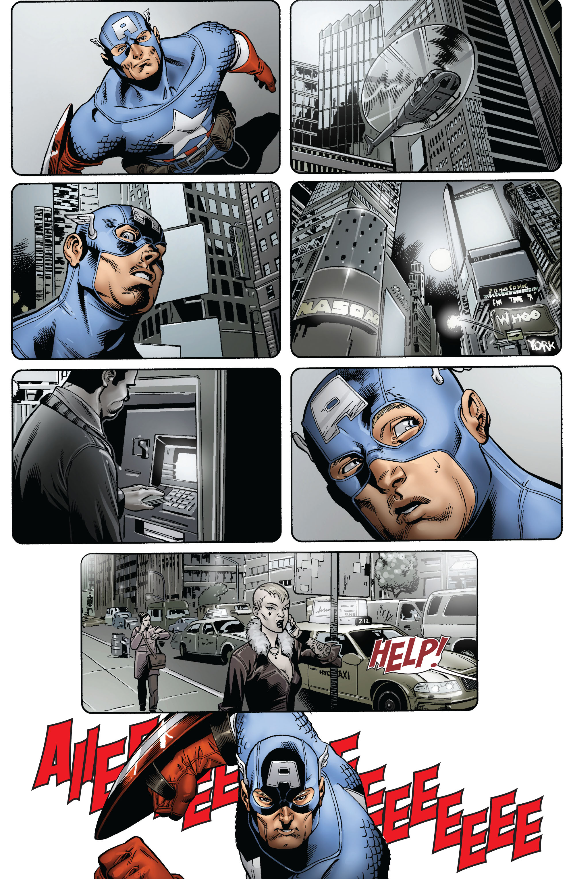 Read online Captain America: Man Out of Time comic - Issue #1
