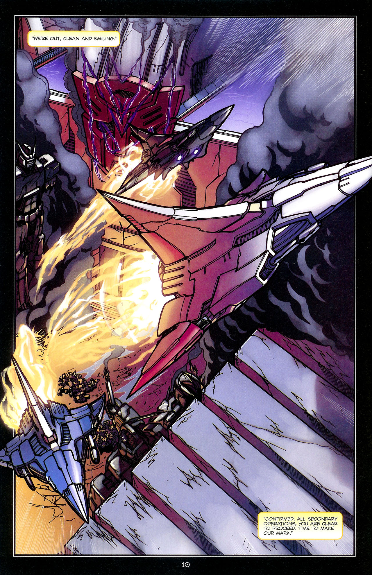 Read online The Transformers Megatron Origin comic - Issue #3