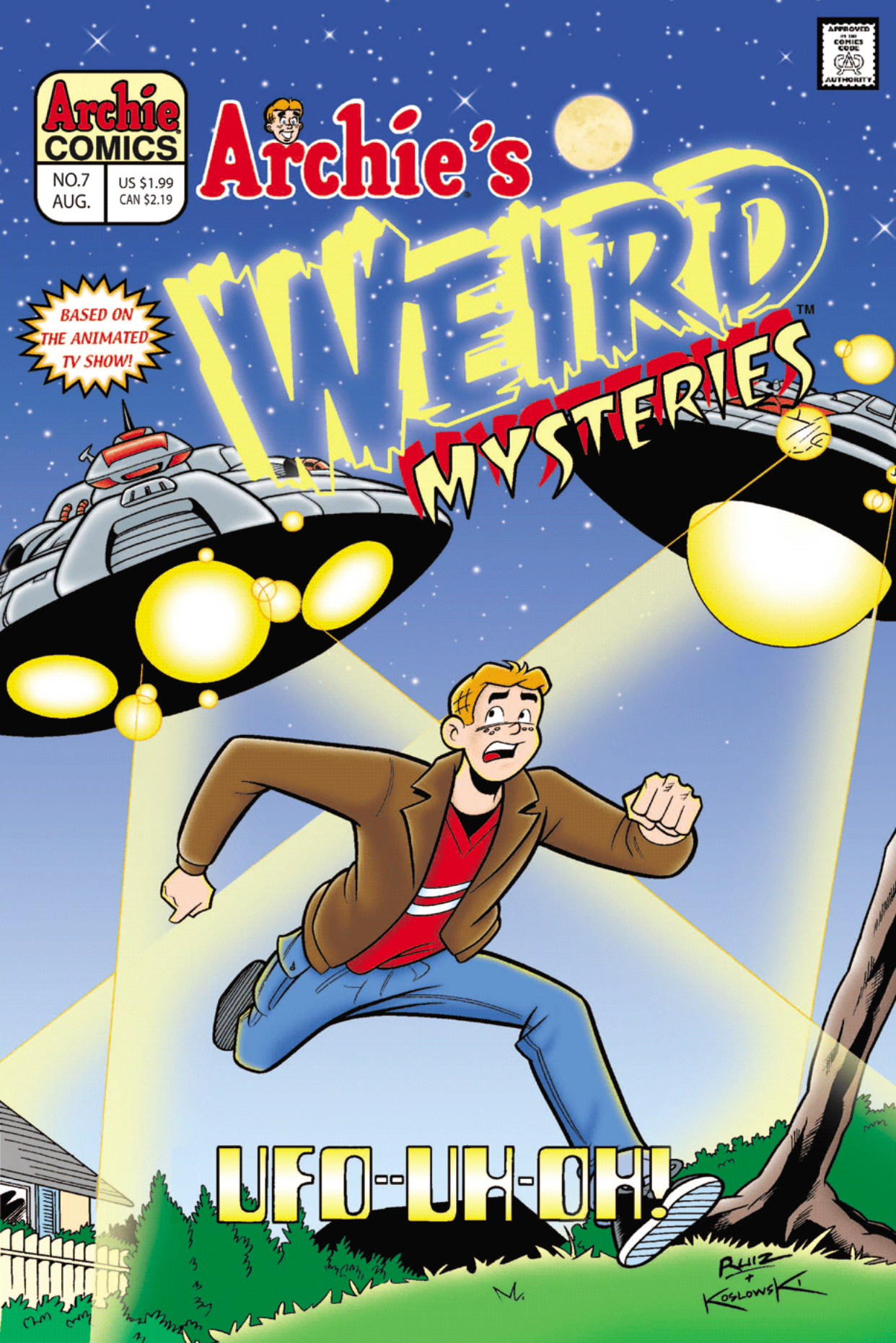 Read online Archie's Weird Mysteries comic - Issue #7