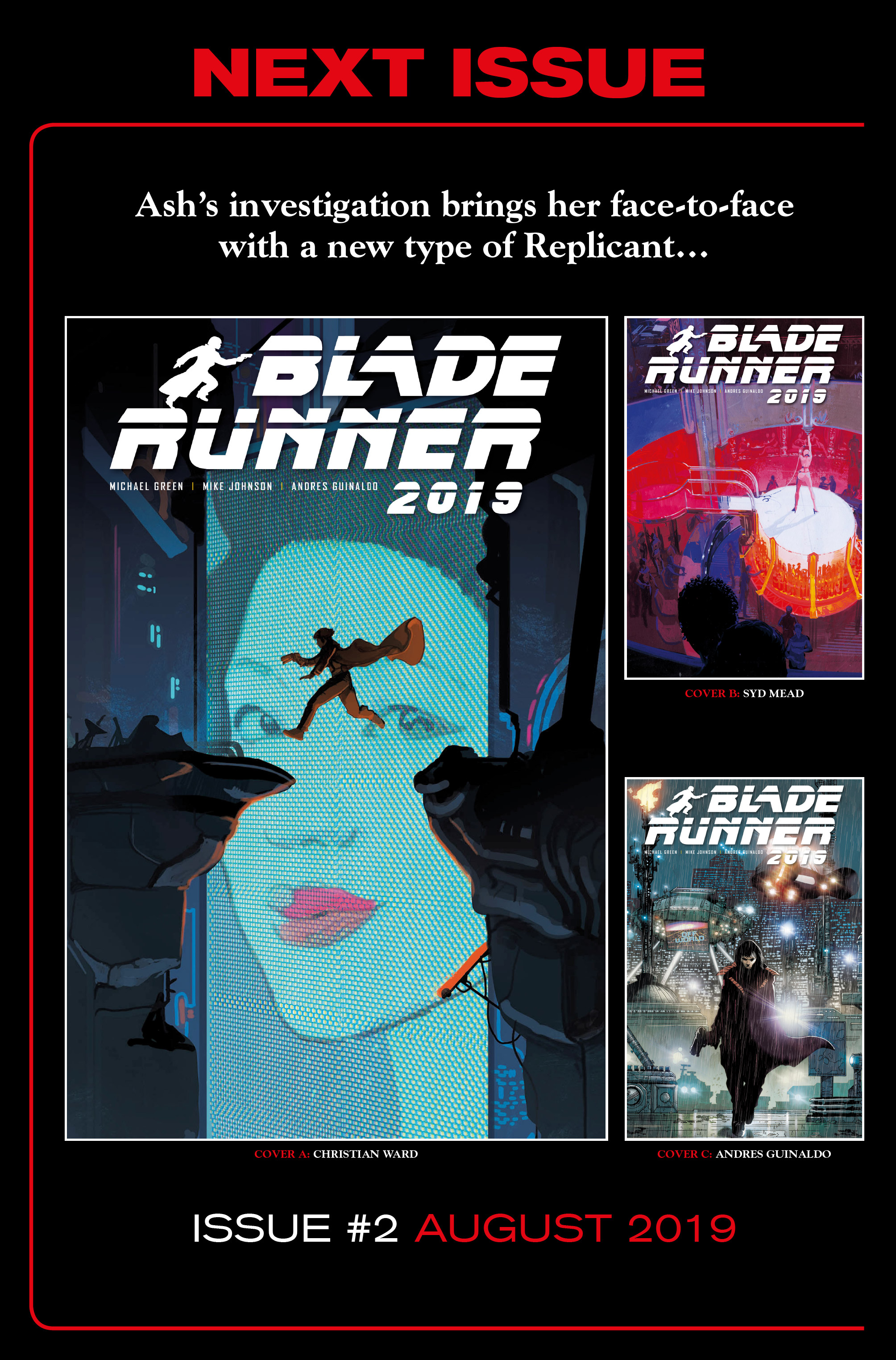 Read online Blade Runner 2019 comic - Issue #1