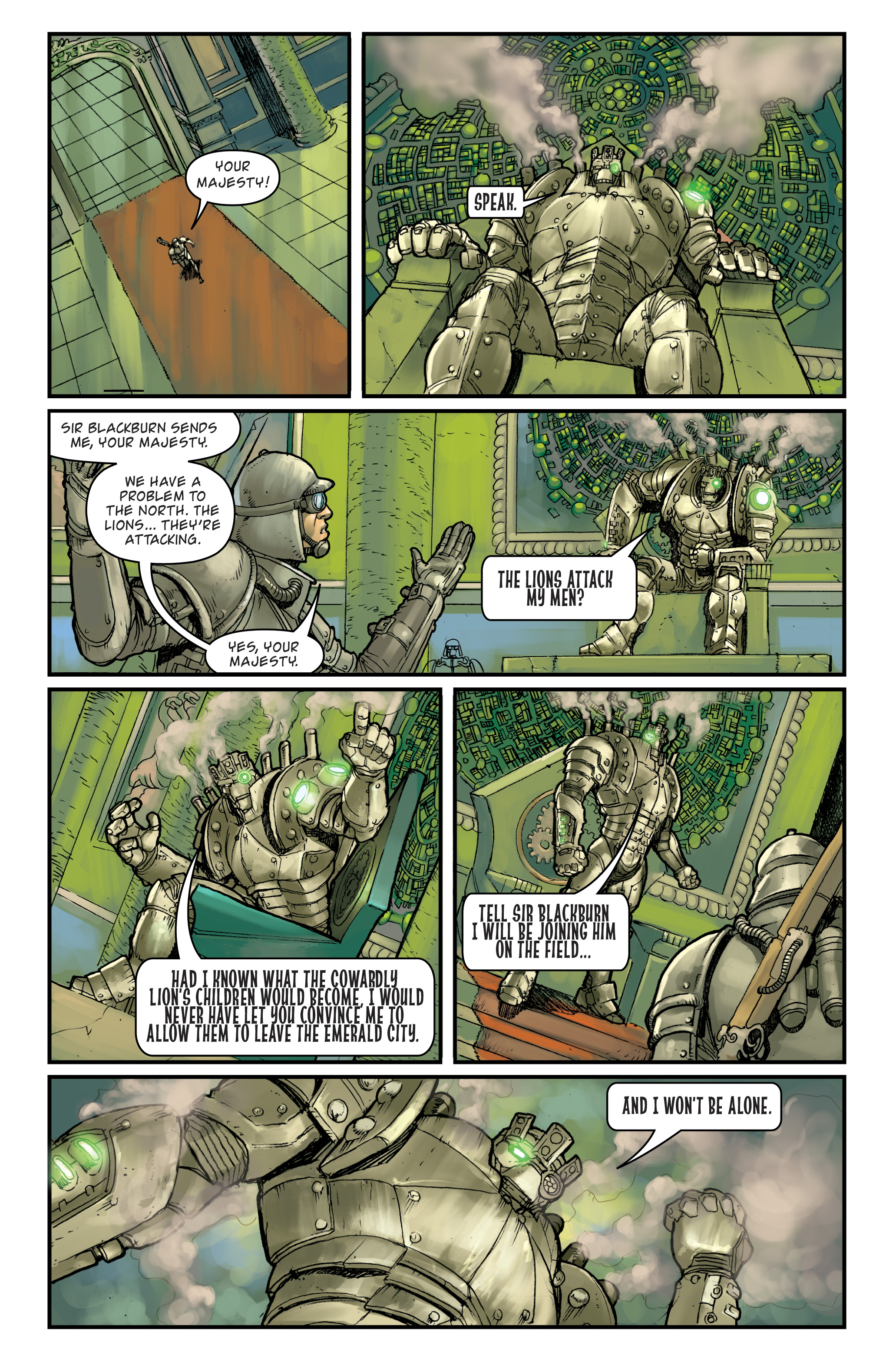 Read online The Steam Engines of Oz comic - Issue # TPB