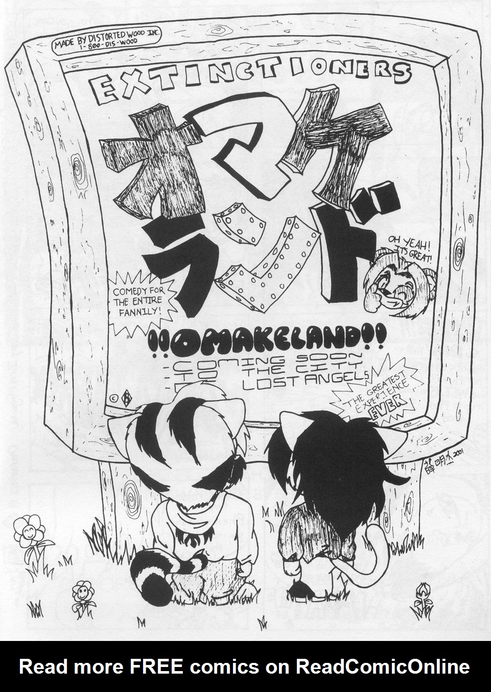 Read online Extinctioners comic - Issue #11