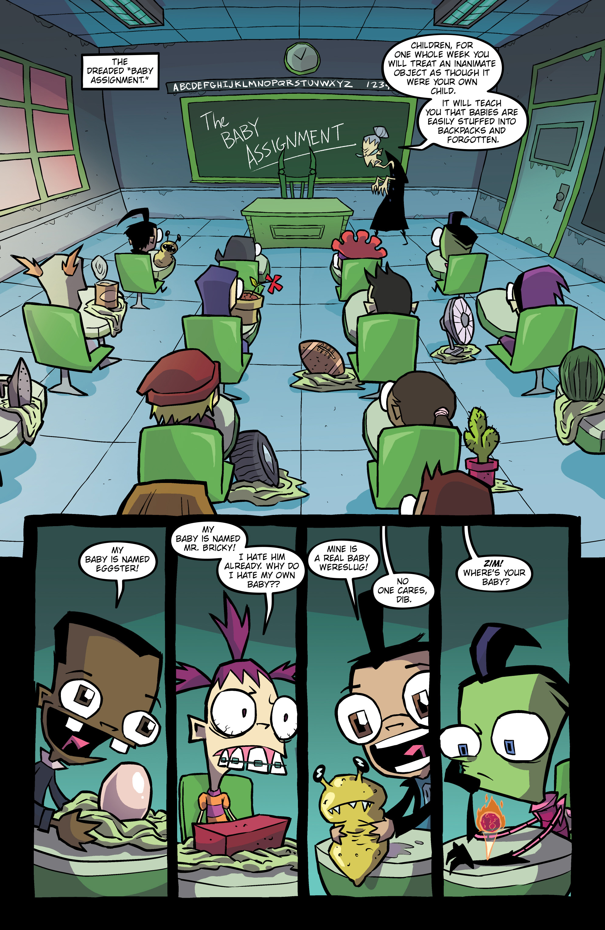 Invader Zim Issue 45 | Read Invader Zim Issue 45 comic online in high ...