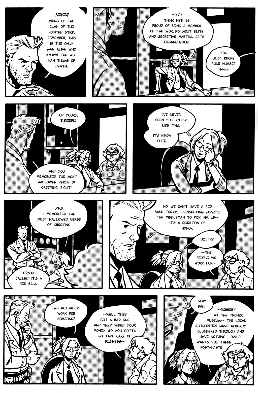 Read online The Middleman (2006) comic - Issue #1