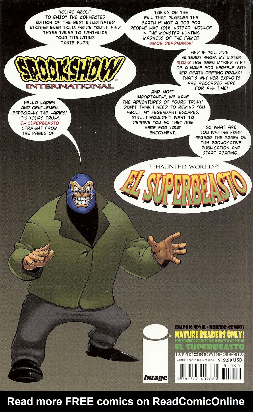 Read online Rob Zombie presents The Haunted World Of El Superbeasto ...