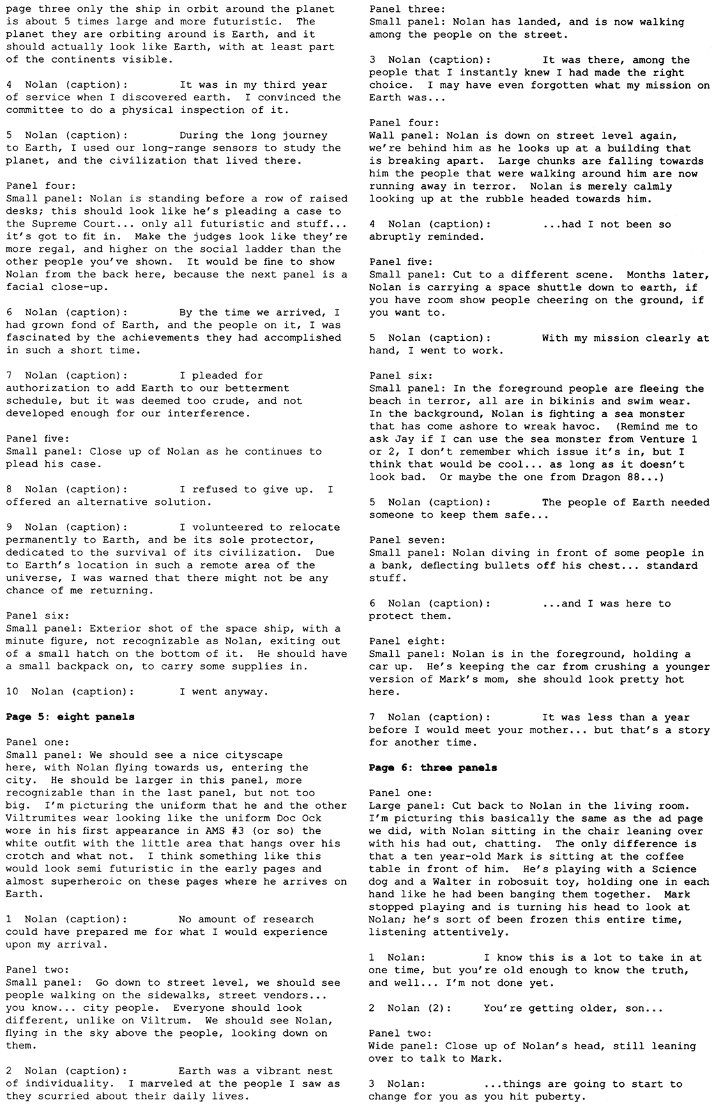 Read online Invincible Script Book comic - Issue # Full